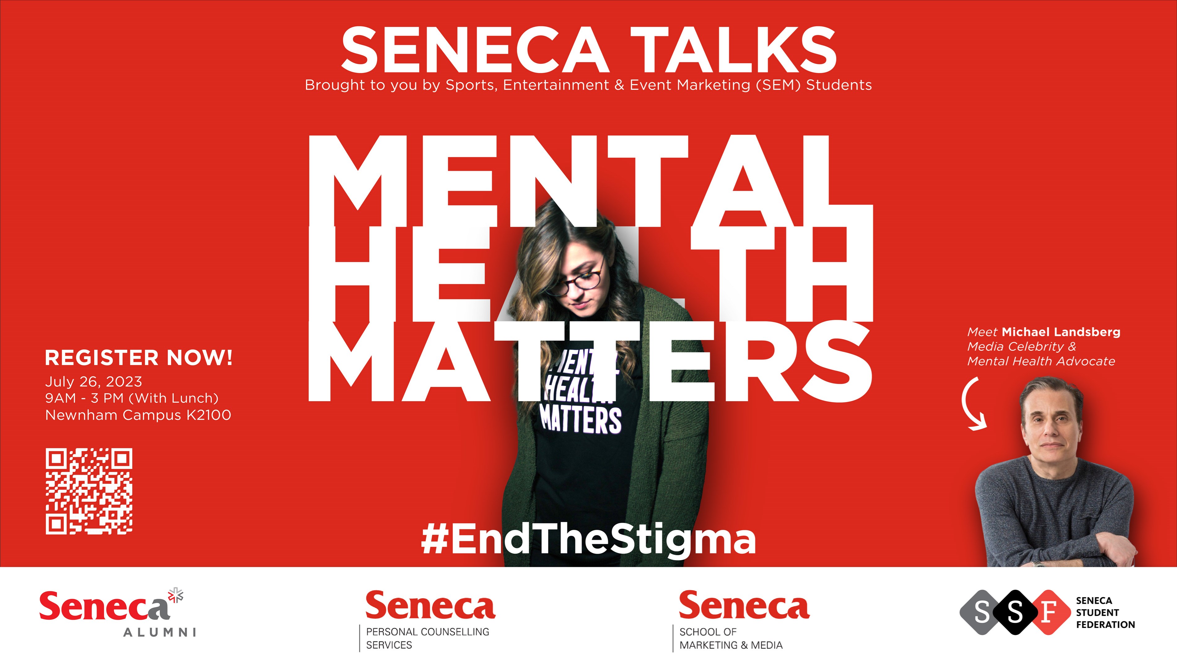 You’re invited to Seneca Talks: Mental Health Matters | MyNews | Seneca ...