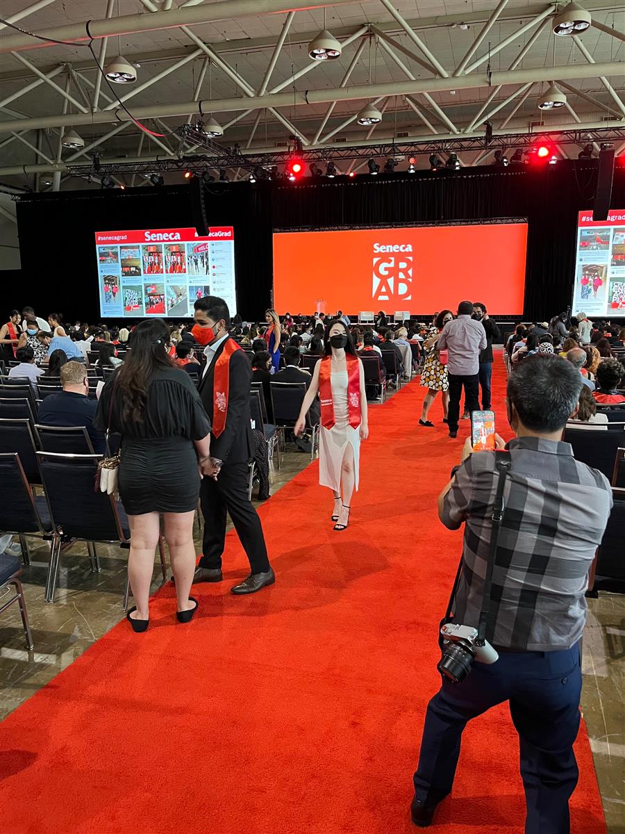 Seneca graduates preparing for the event | MyNews | Seneca Students