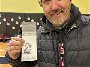 David with portrait | The CYC Hub | Seneca Students